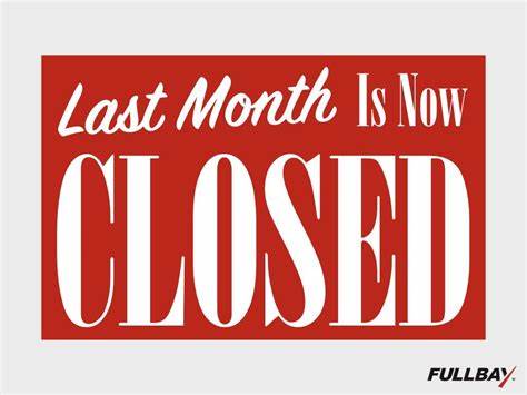 Monthly Closing | TFO Solutions LLC